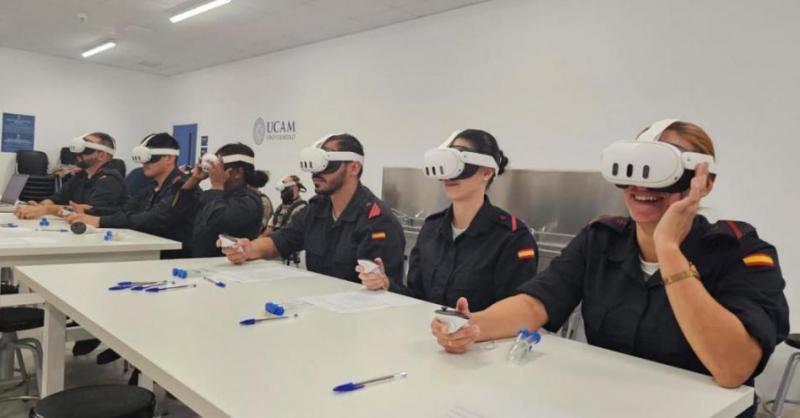 UCAM places virtual reality at the service of the Army to save lives ...